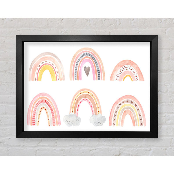 Isabelle & Max Contemporary Rainbows - Single Picture Frame Art Prints | Wayfair.co.uk